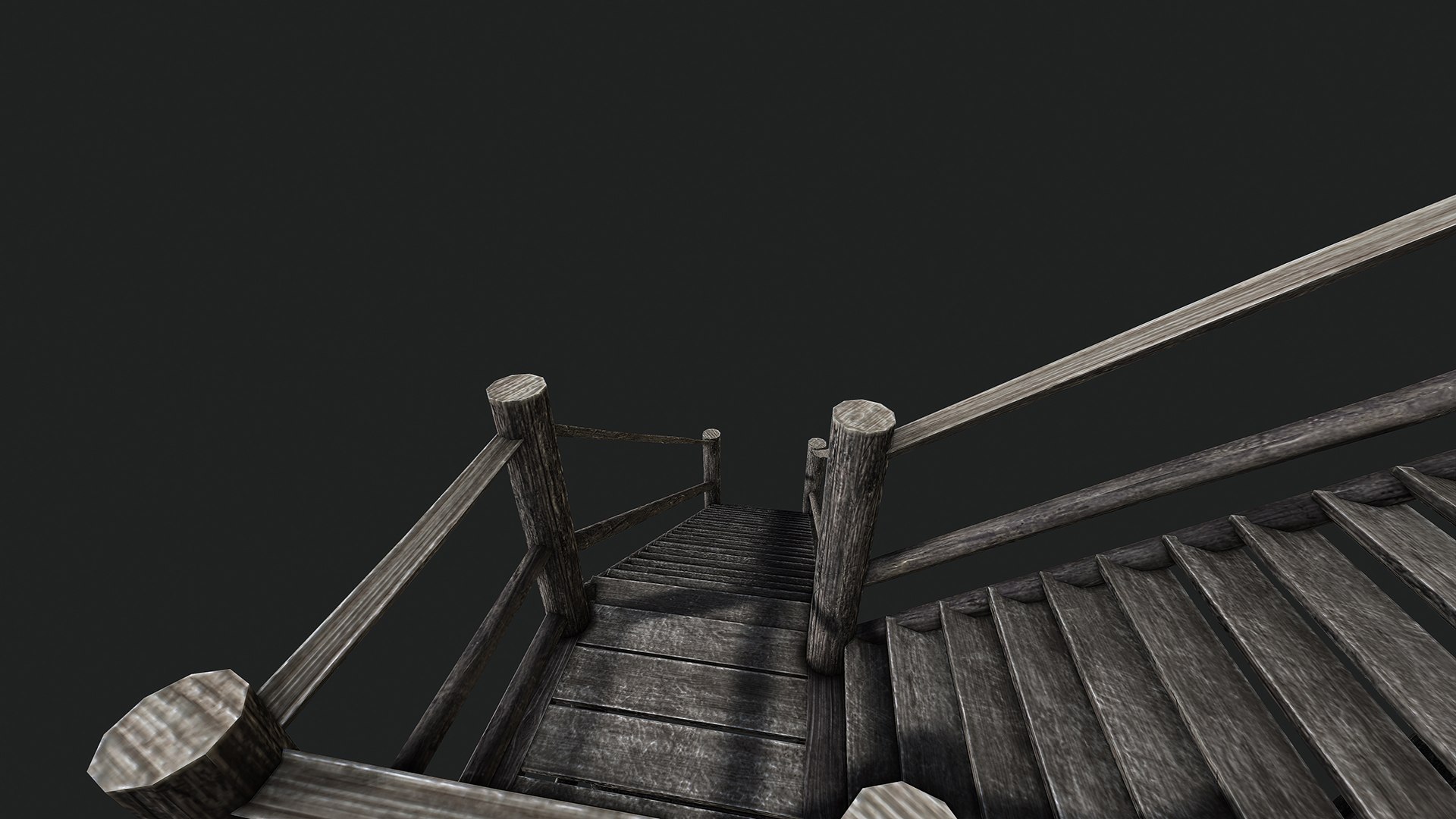 viking guard tower medieval fantasy 3d fbx