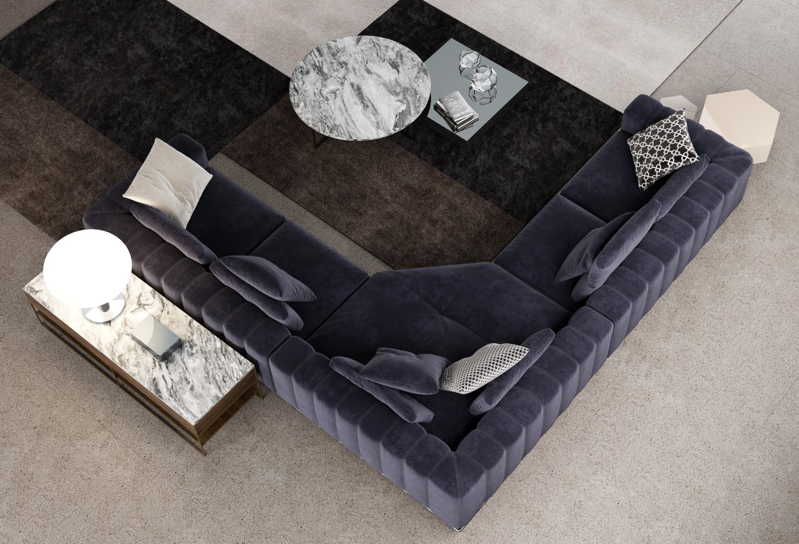 Minotti Freeman Duvet Sofa 3D Model - TurboSquid 1587482