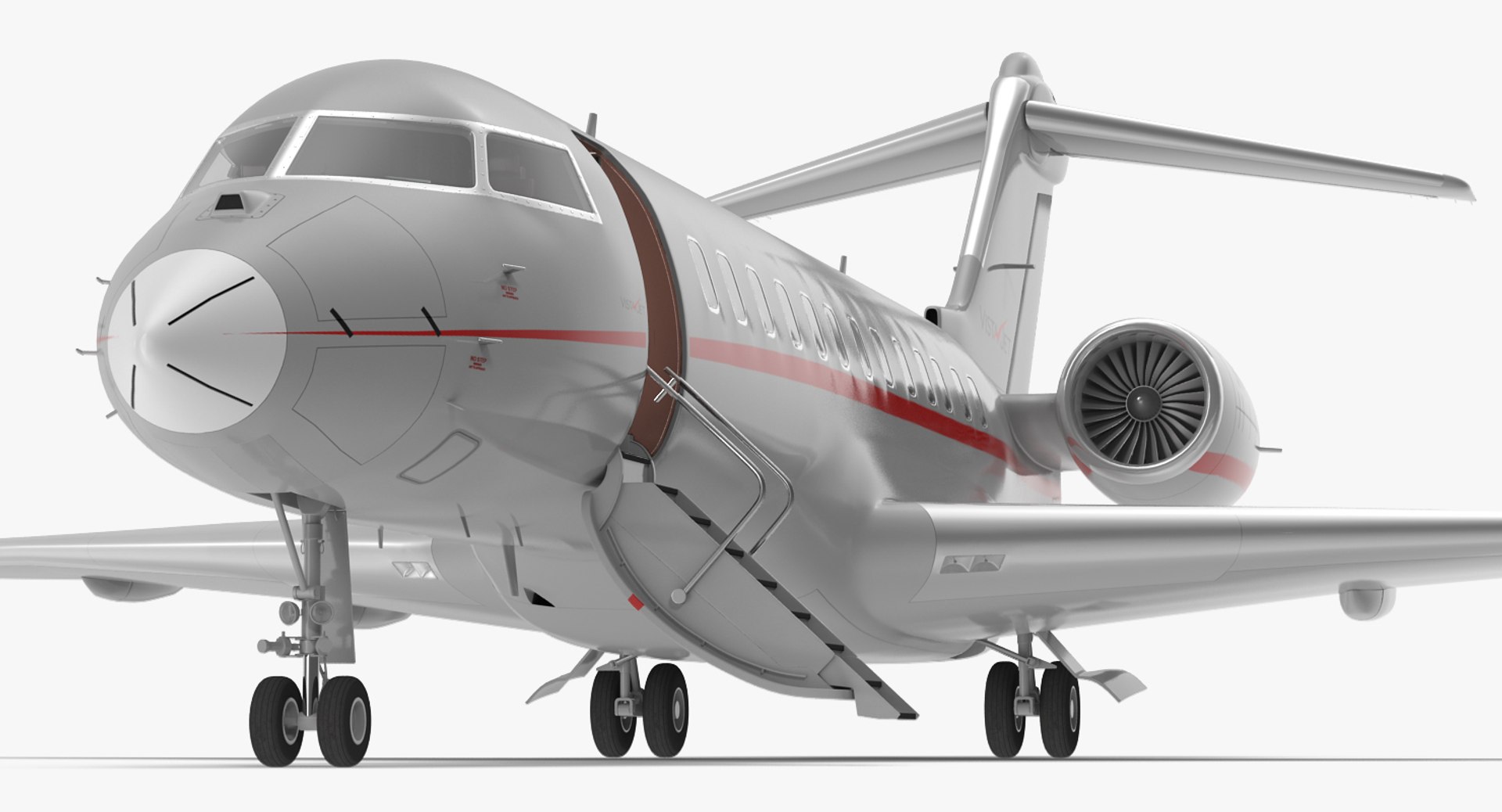 3D Business Jet Global 6000 - TurboSquid 1545352