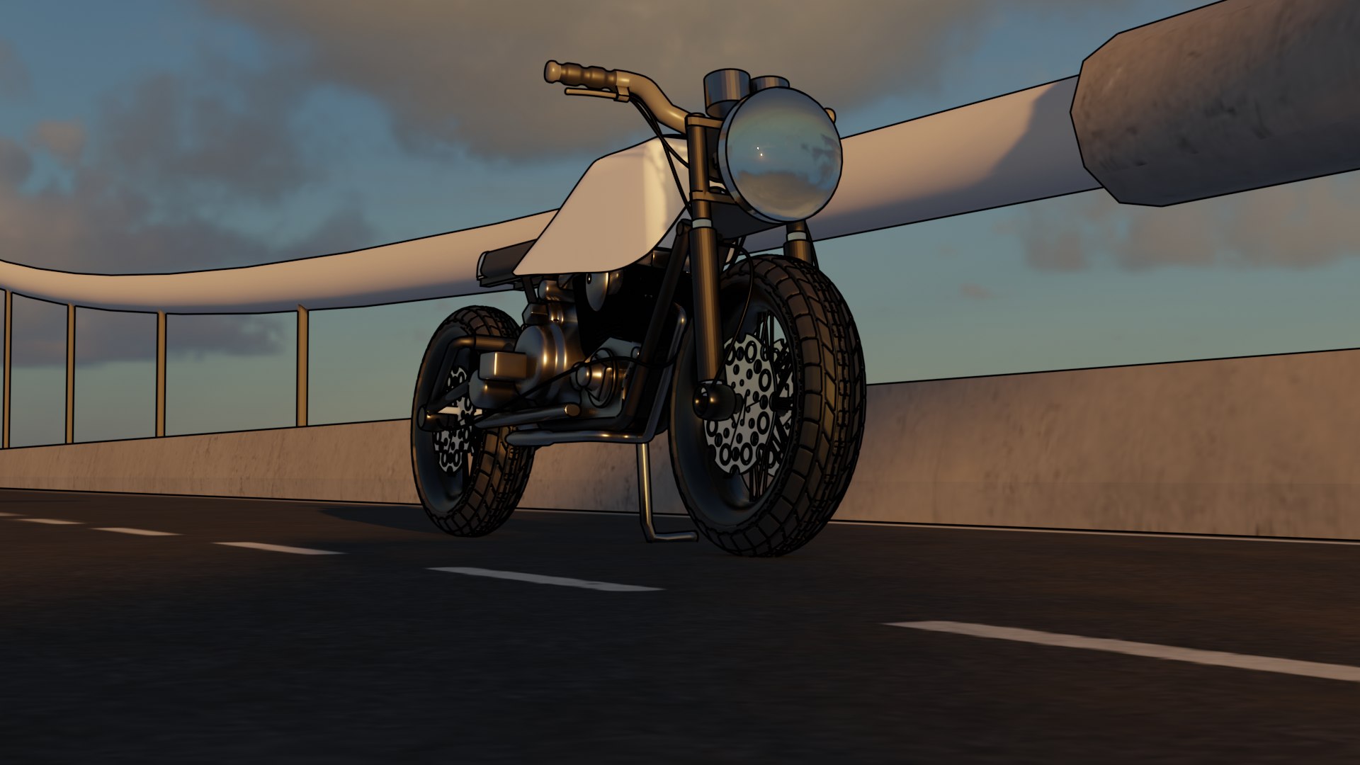 Motorcycle Model - TurboSquid 1986819