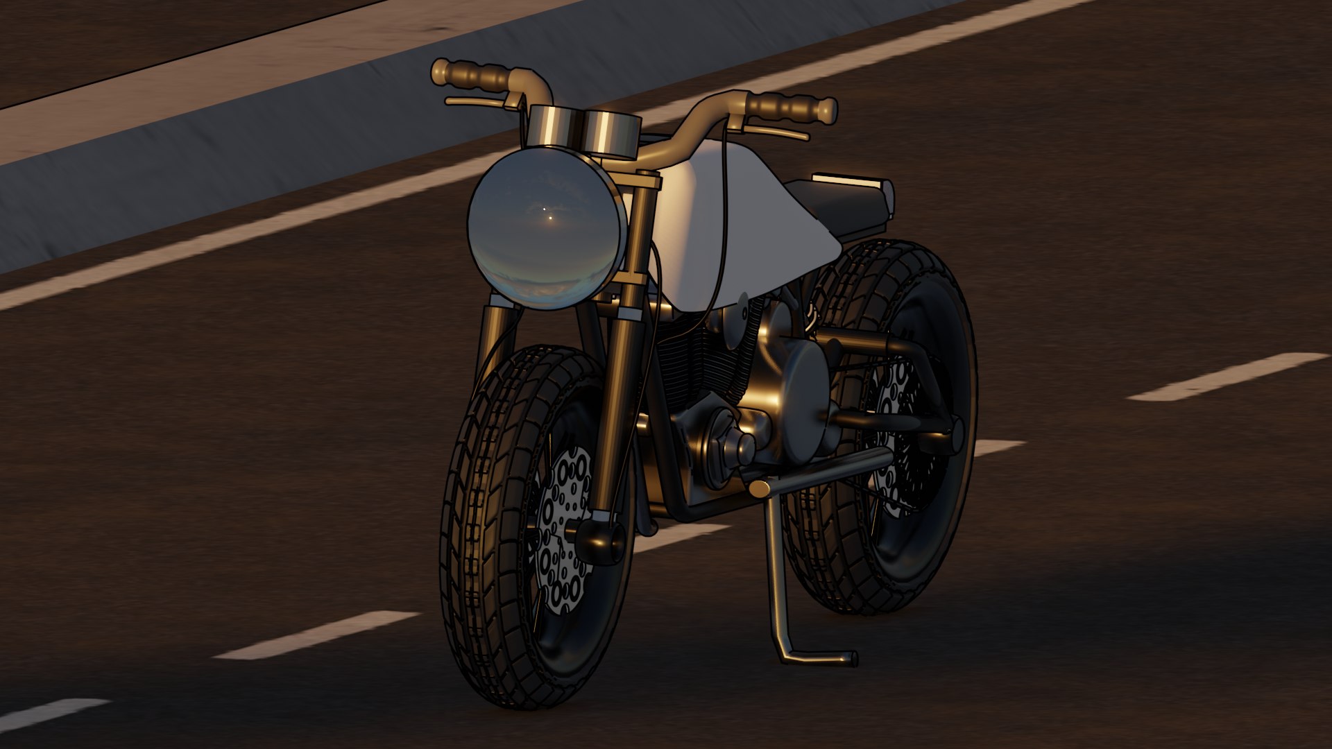 Motorcycle Model - TurboSquid 1986819