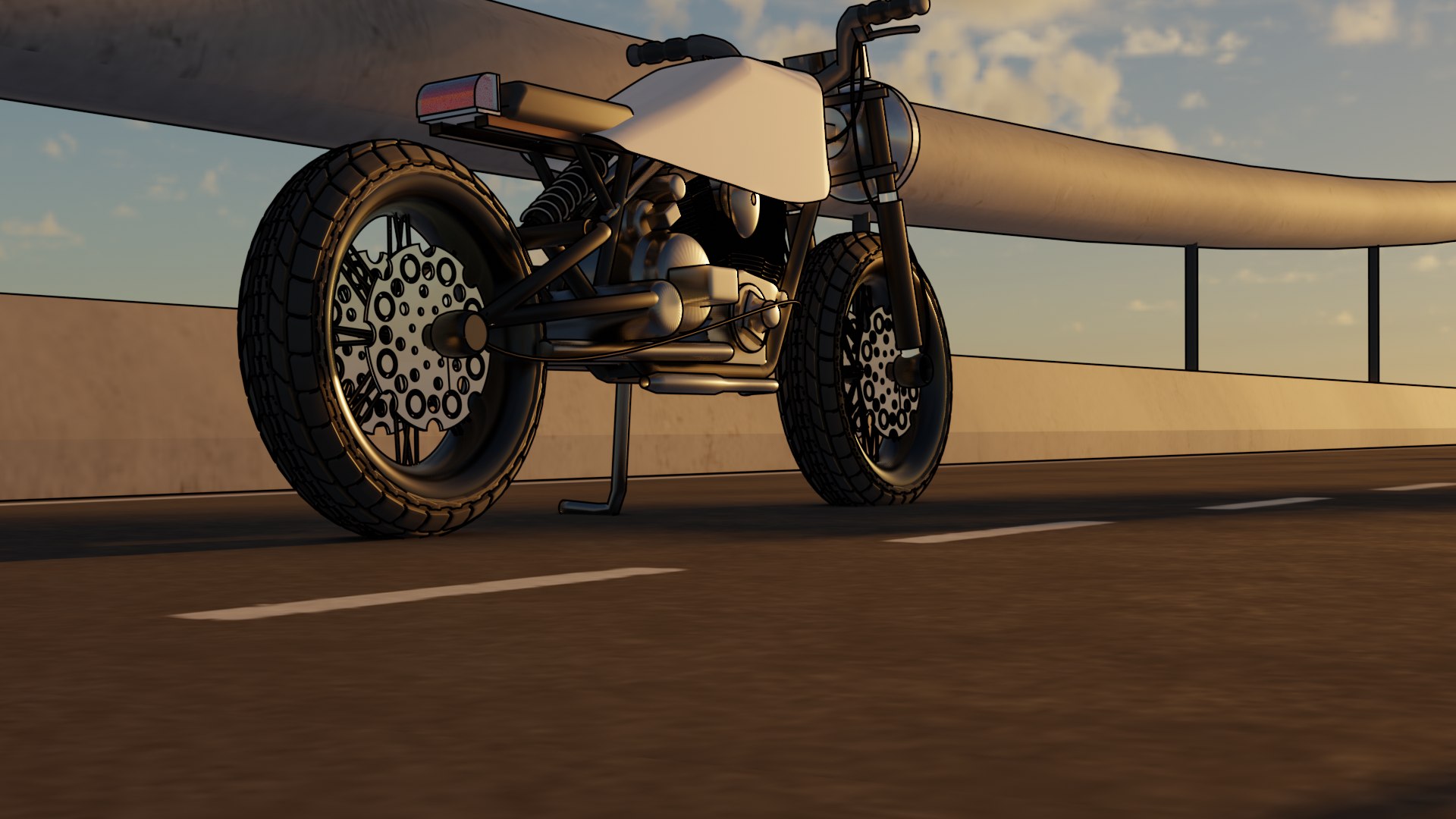 Motorcycle Model - TurboSquid 1986819