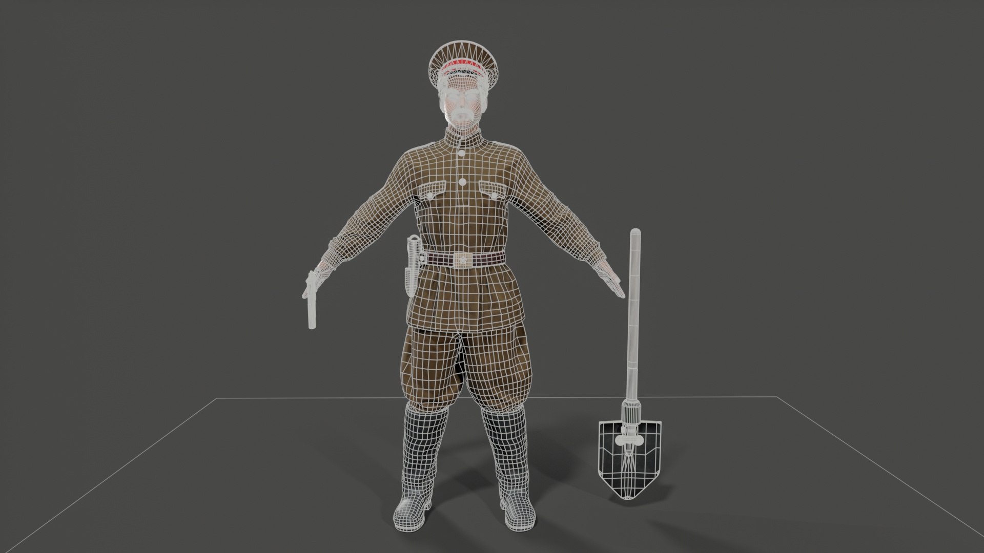 Soviet Soldier 3D Model - TurboSquid 2390511