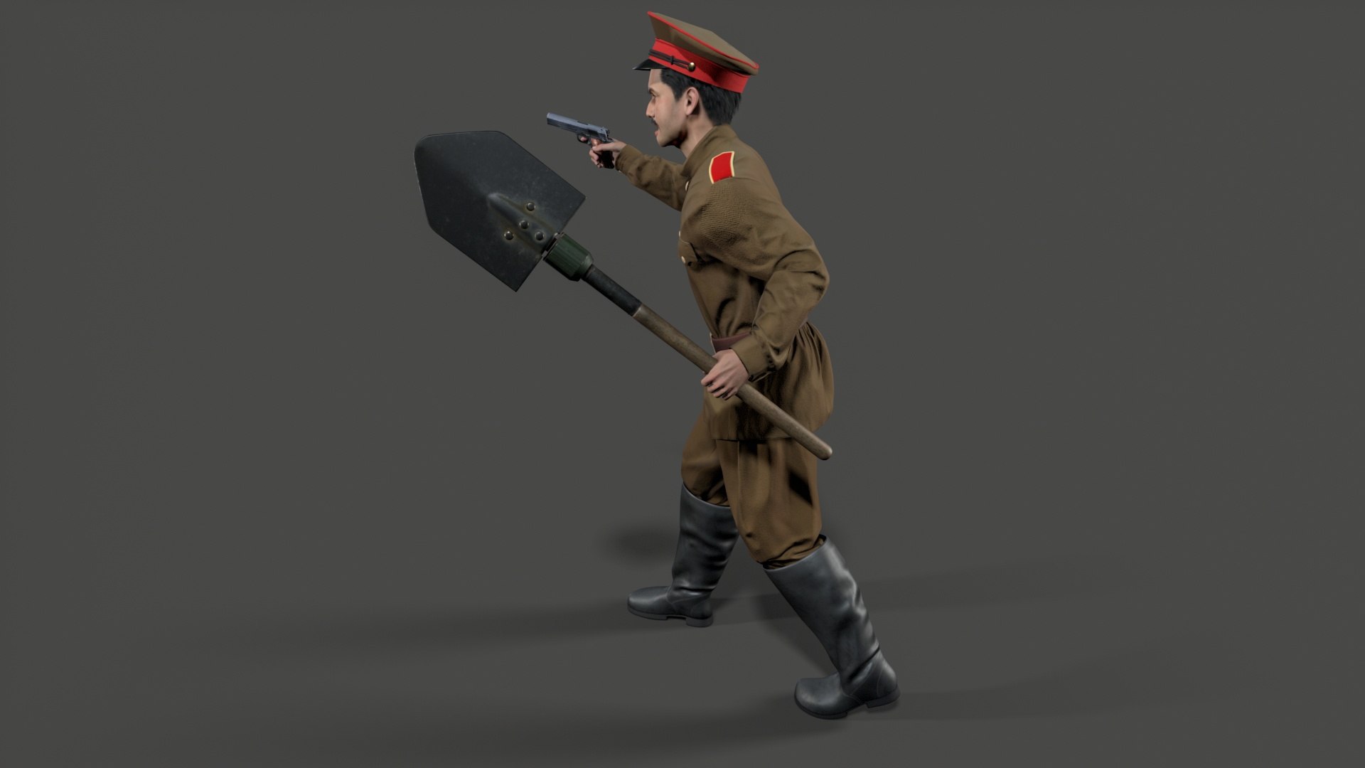 Soviet Soldier 3D Model - TurboSquid 2390511