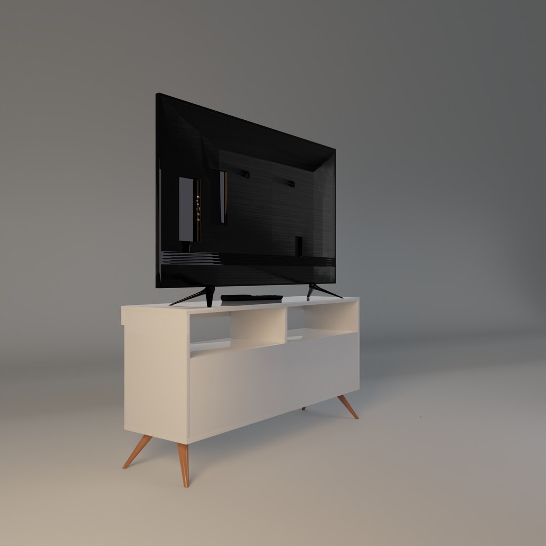 3D TV Table 3D Model - TurboSquid 2068758