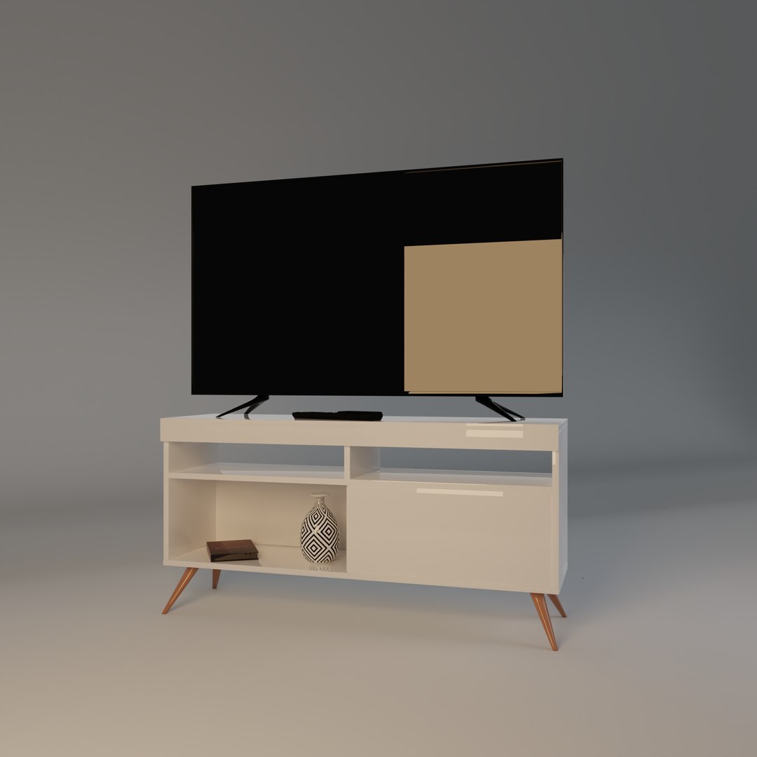 3D TV Table 3D Model - TurboSquid 2068758