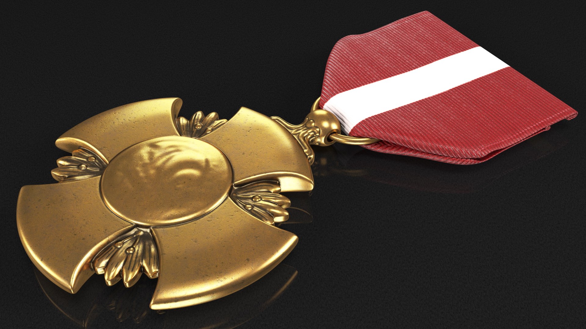 3D Medal Model - TurboSquid 1777271