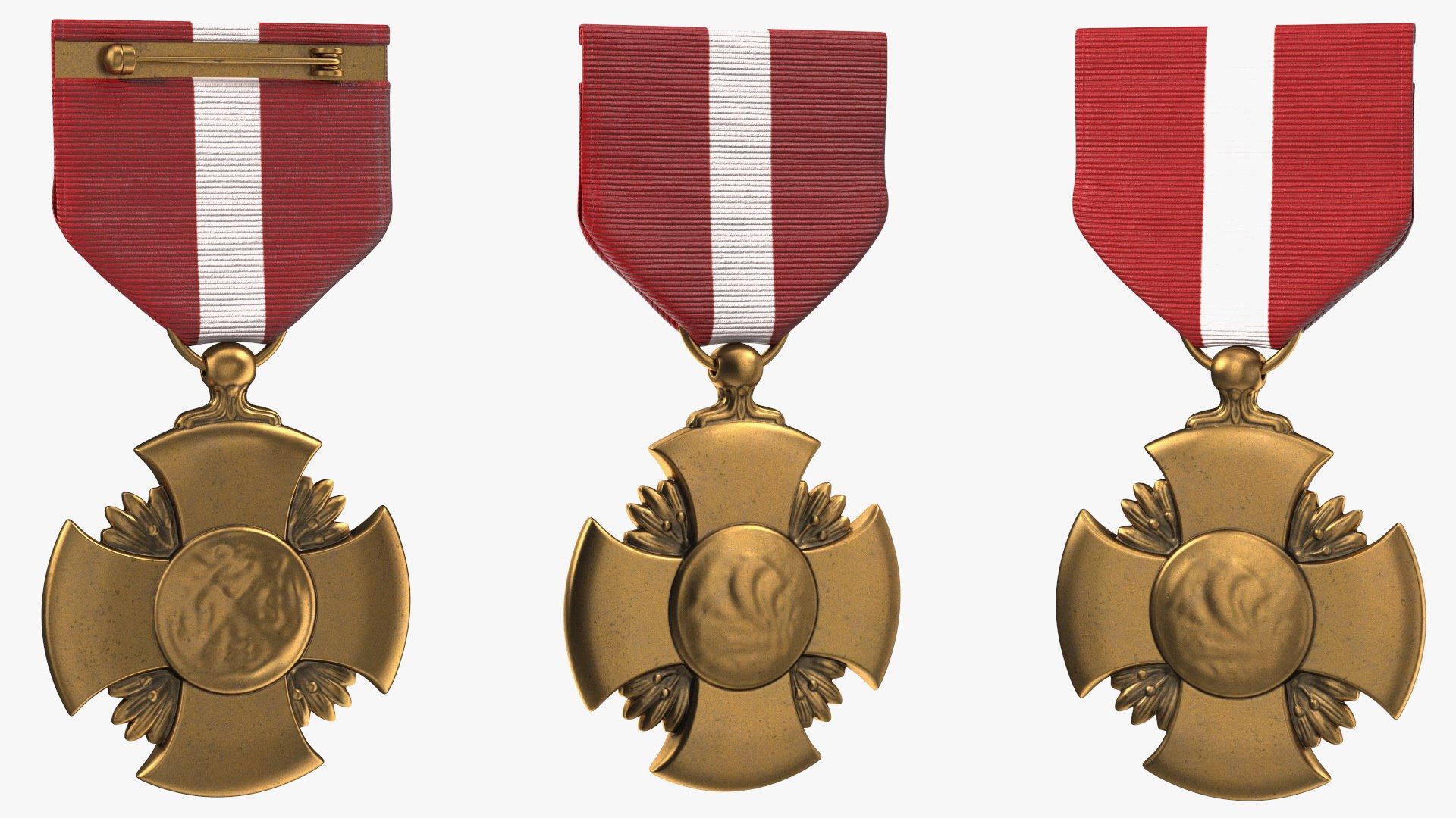 3D Medal Model - TurboSquid 1777271