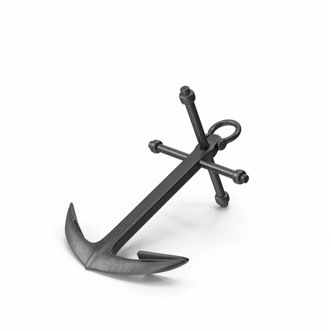 3D Ship Anchor Model - TurboSquid 2200776