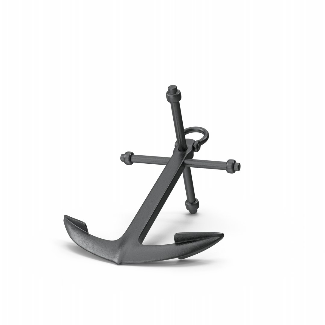 3D Ship Anchor Model - TurboSquid 2200776