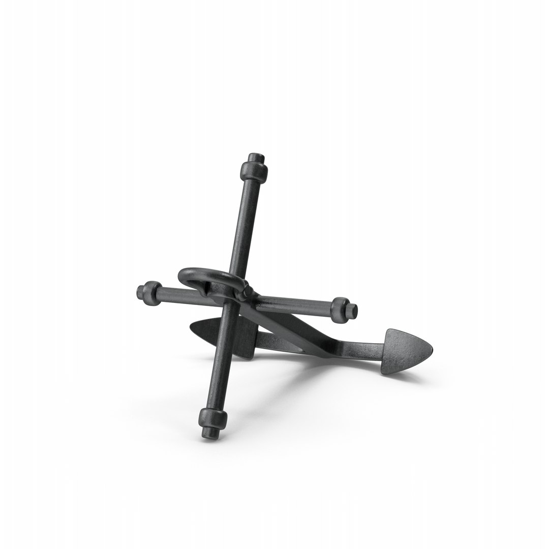 3D Ship Anchor Model - TurboSquid 2200776