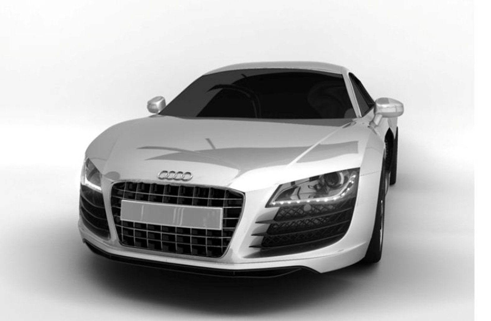 Free Audi R8 3d Model