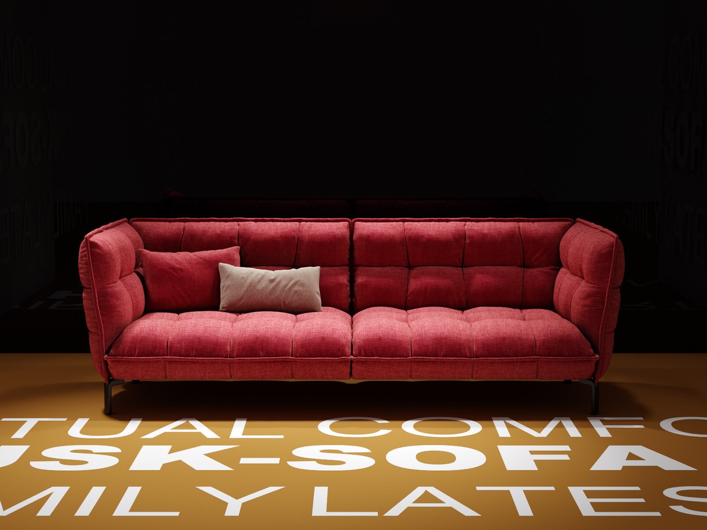 3D Model Husk Sofa Hs261 - TurboSquid 1175036