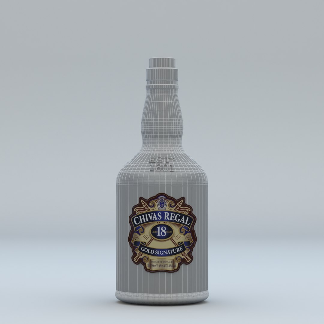 3d model chivas regal