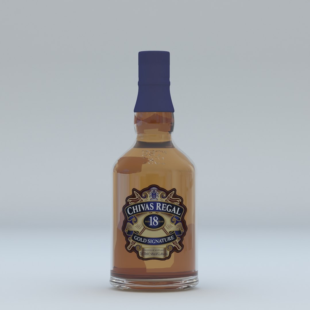 3d model chivas regal
