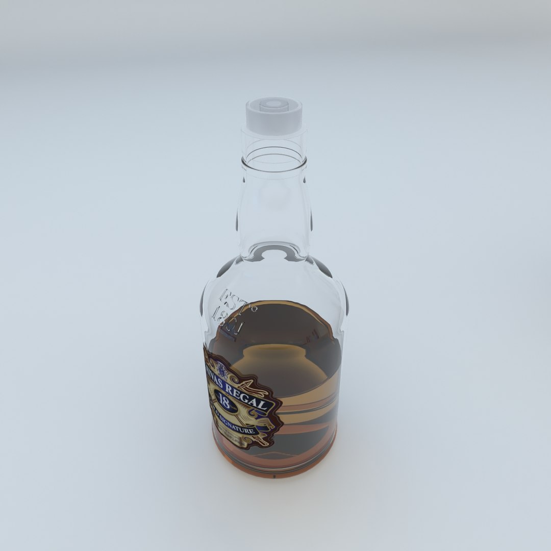 3d model chivas regal