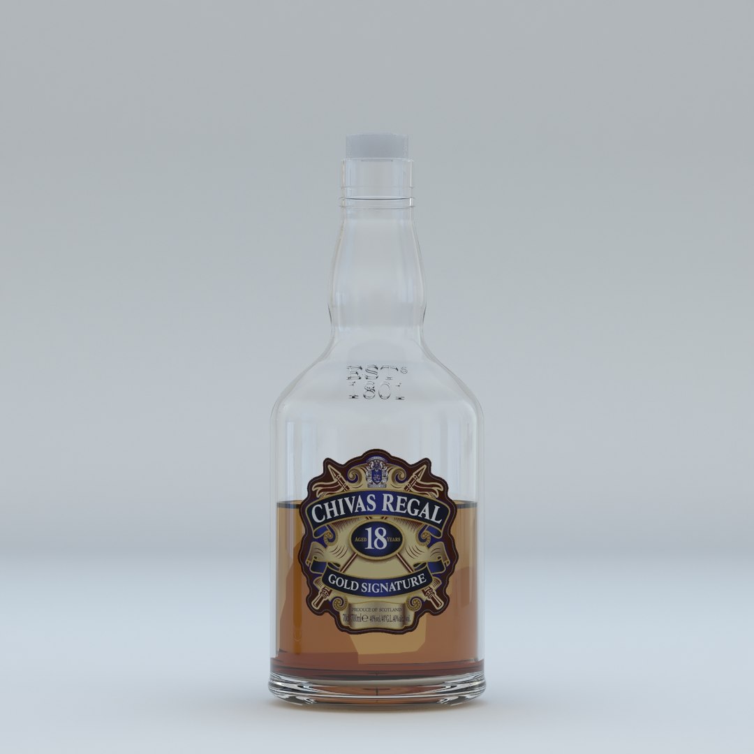 3d model chivas regal