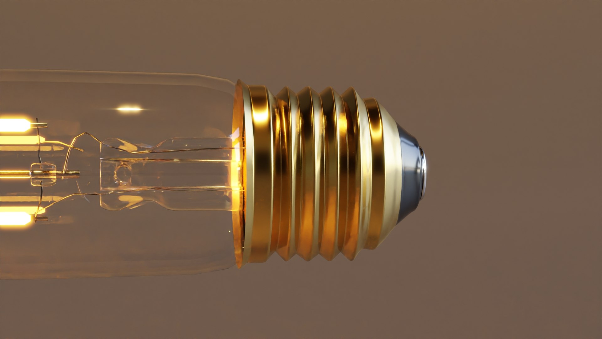 Long LED Light Bulb 3D Model - TurboSquid 1861530