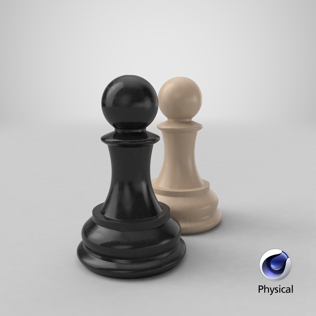 3D Model Chessmen Pawn - TurboSquid 1788797