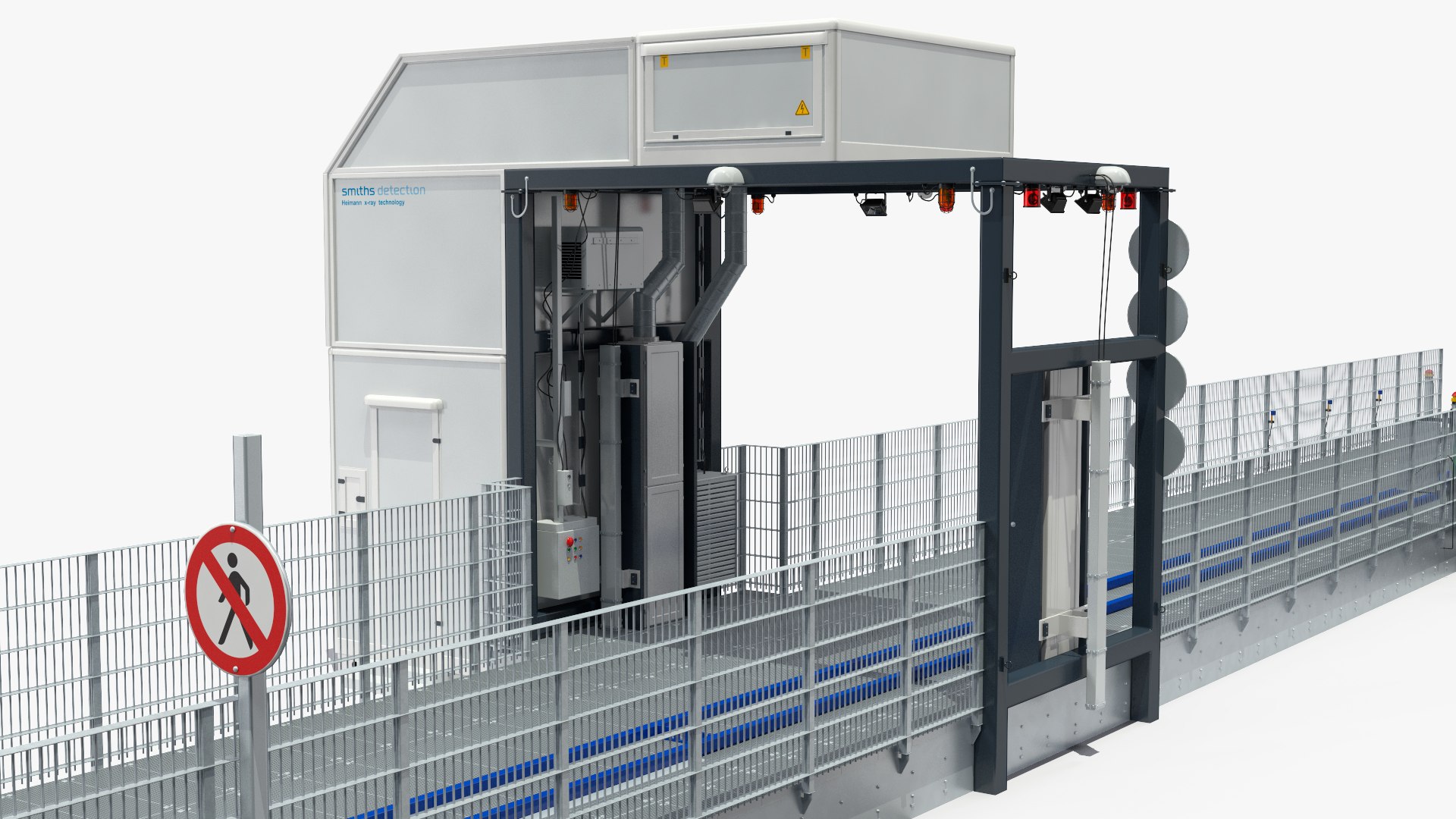 Smith Detection CIP 300 Conveyor Vehicle Inspection System 3D ...