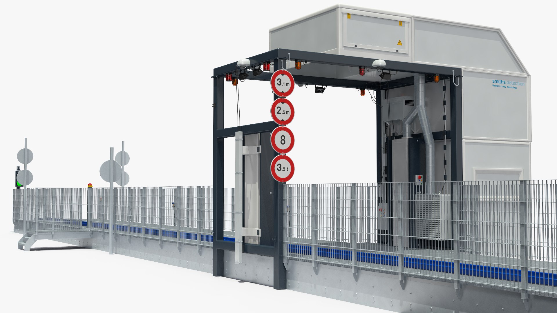Smith Detection CIP 300 Conveyor Vehicle Inspection System 3D ...