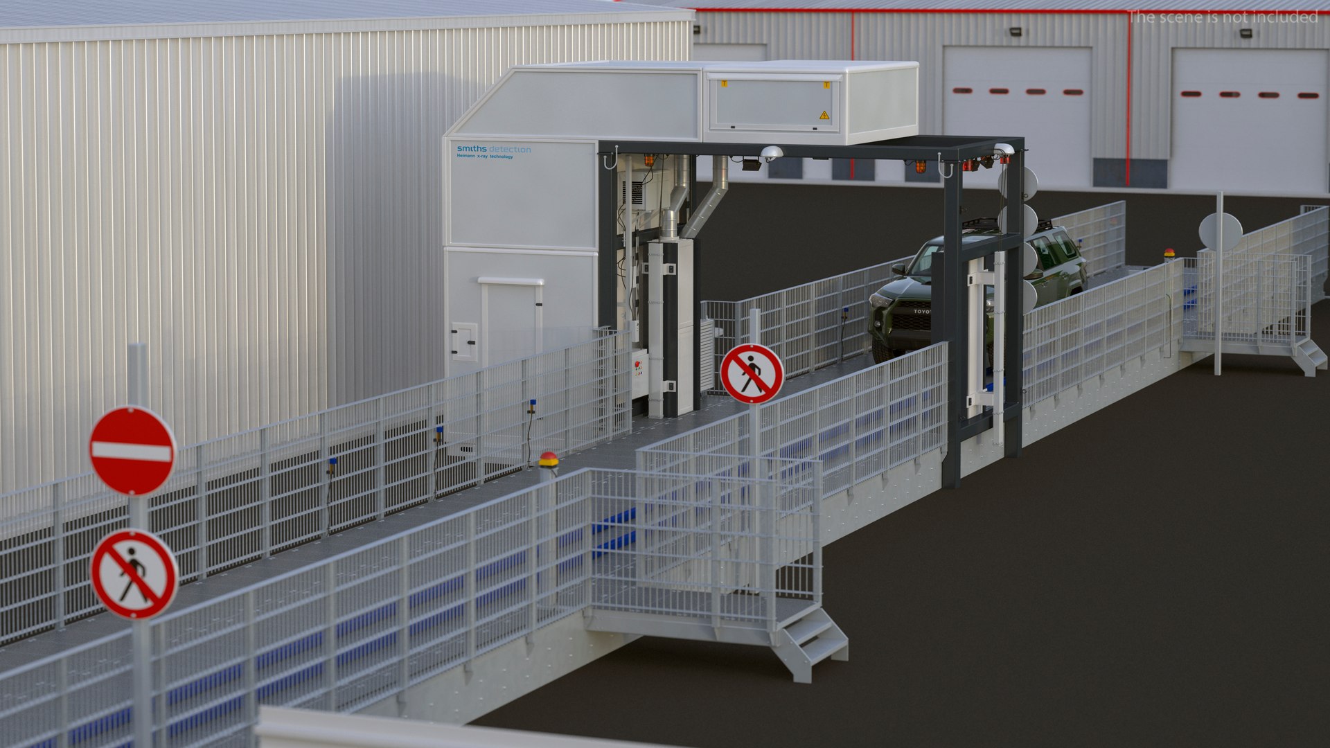 Smith Detection CIP 300 Conveyor Vehicle Inspection System 3D ...