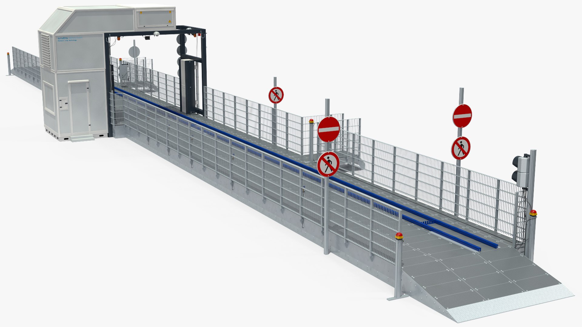 Smith Detection CIP 300 Conveyor Vehicle Inspection System 3D ...