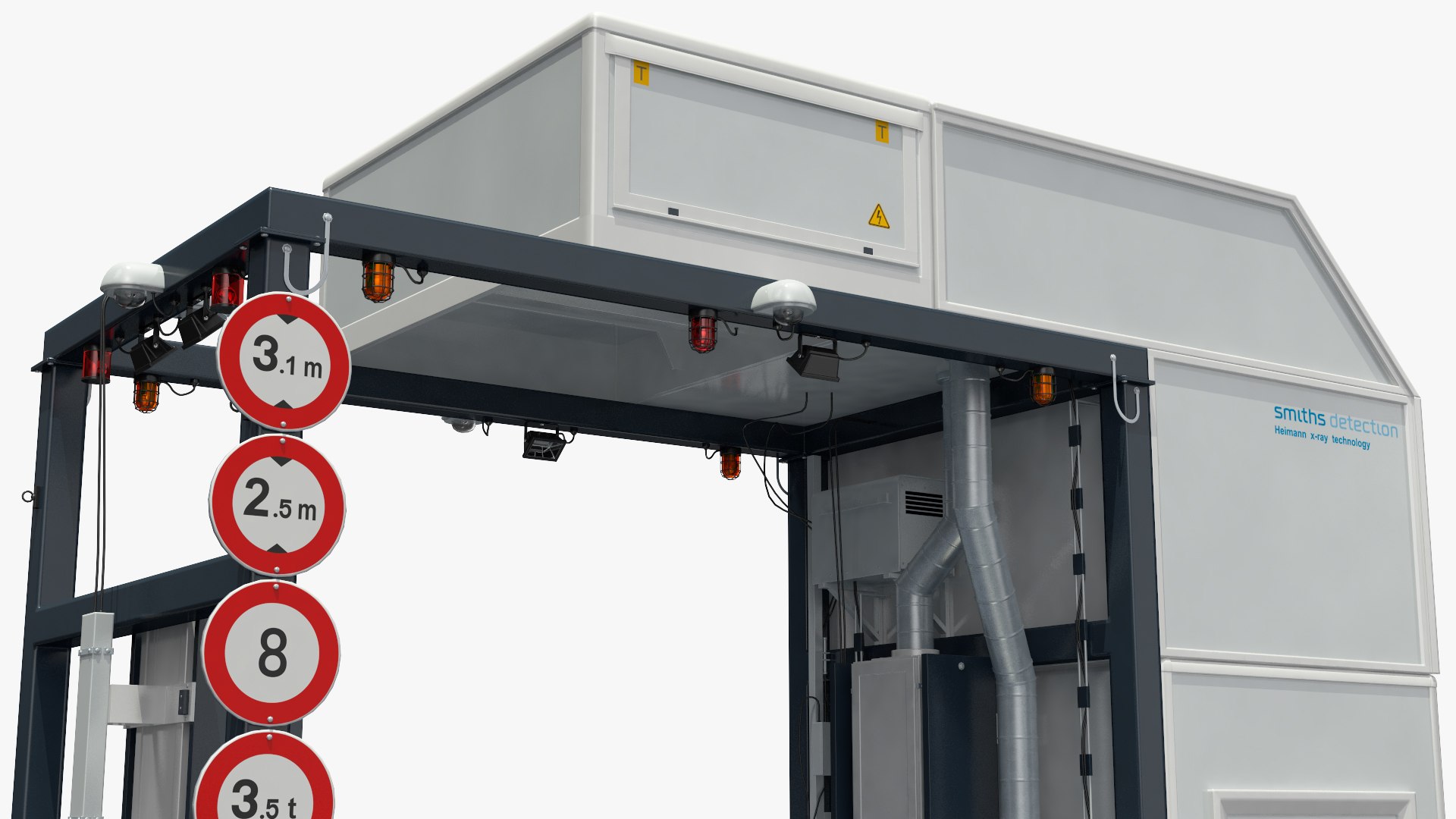 Smith Detection CIP 300 Conveyor Vehicle Inspection System 3D ...