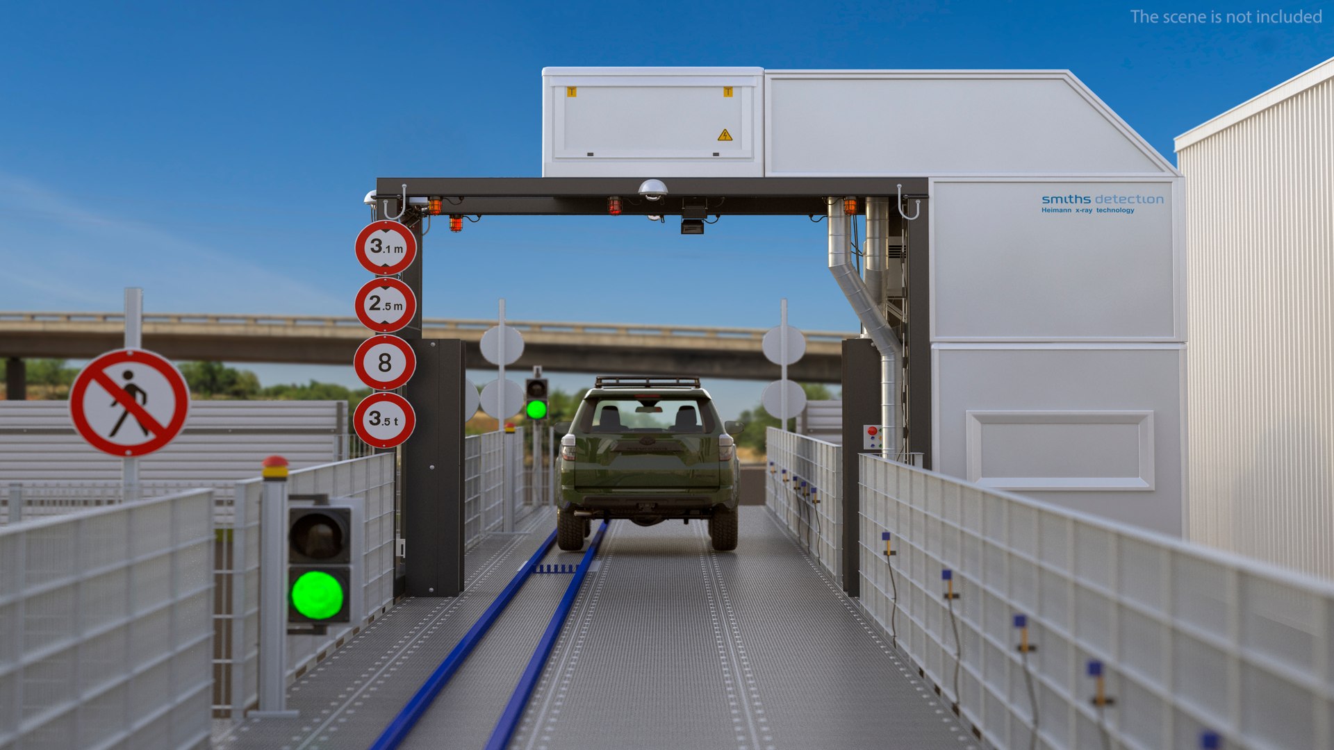 Smith Detection CIP 300 Conveyor Vehicle Inspection System 3D ...