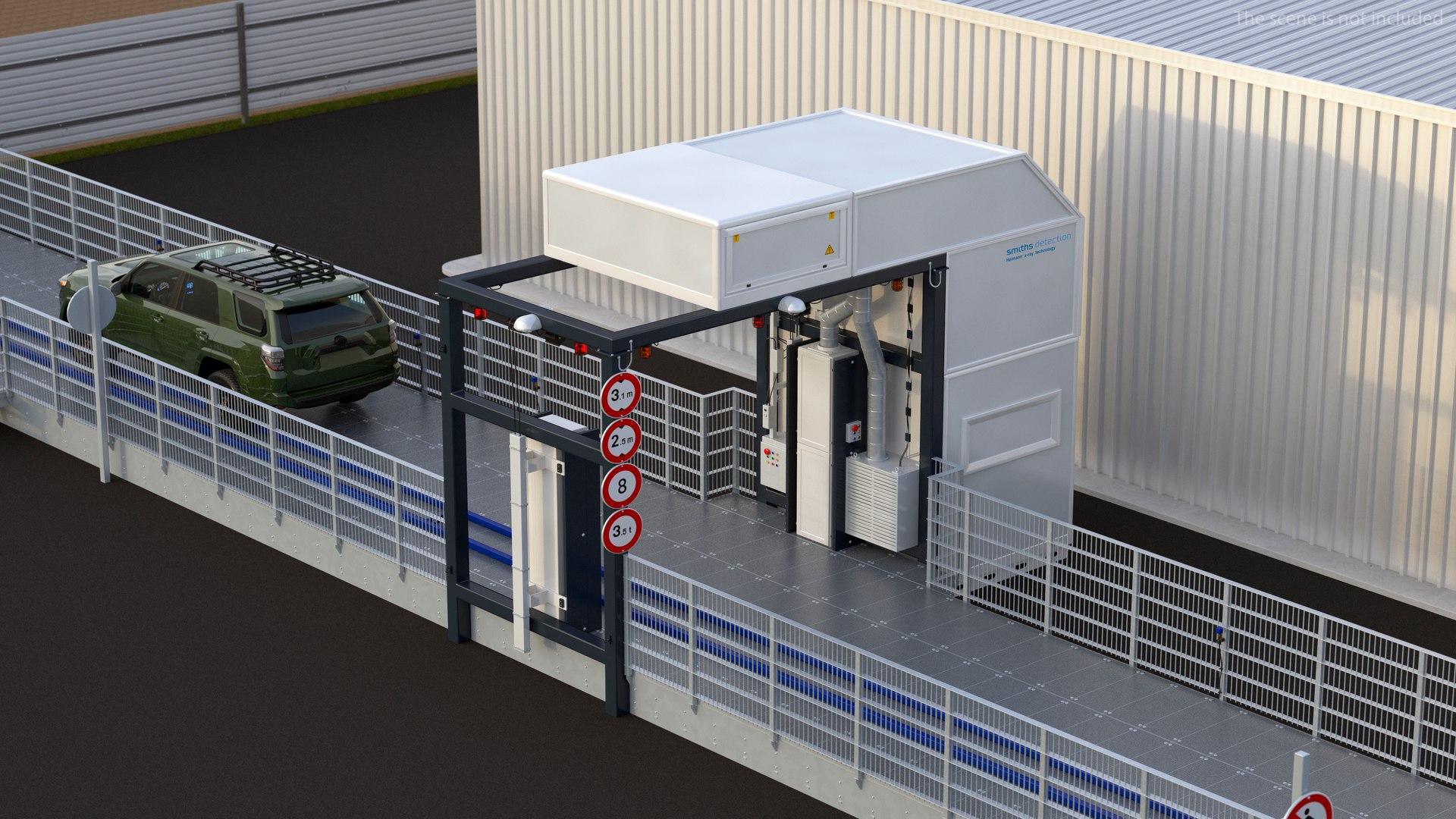 Smith Detection CIP 300 Conveyor Vehicle Inspection System 3D ...