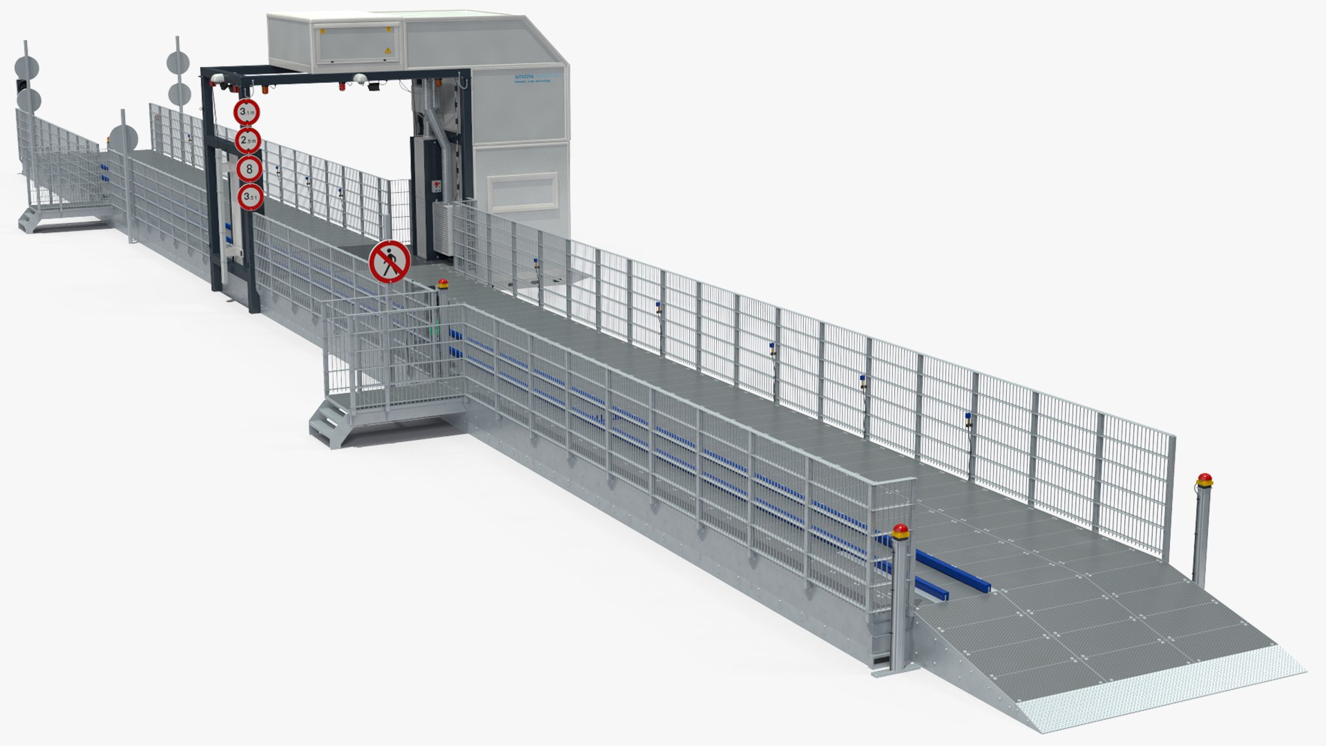 Smith Detection CIP 300 Conveyor Vehicle Inspection System 3D ...