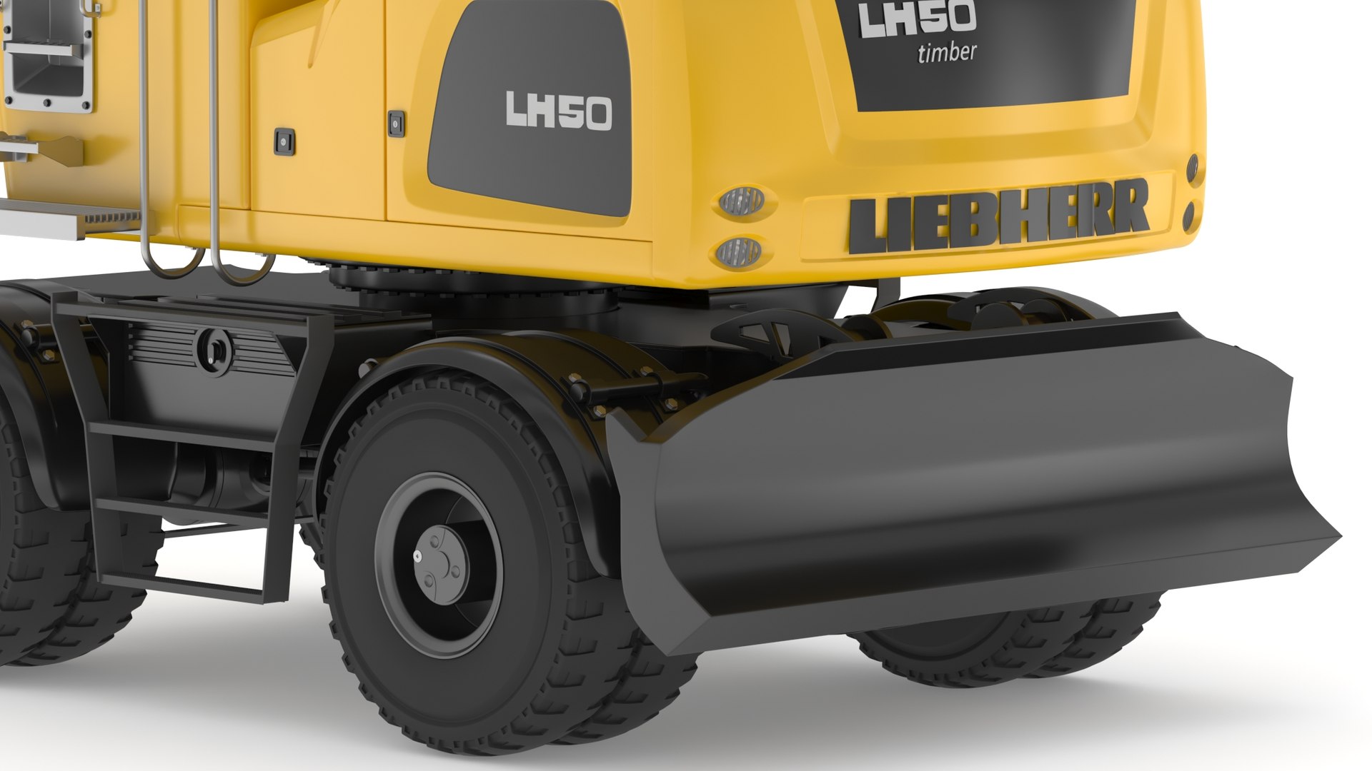 3D Liebherr LH 50 M Timber Litronic Model - TurboSquid 2363407