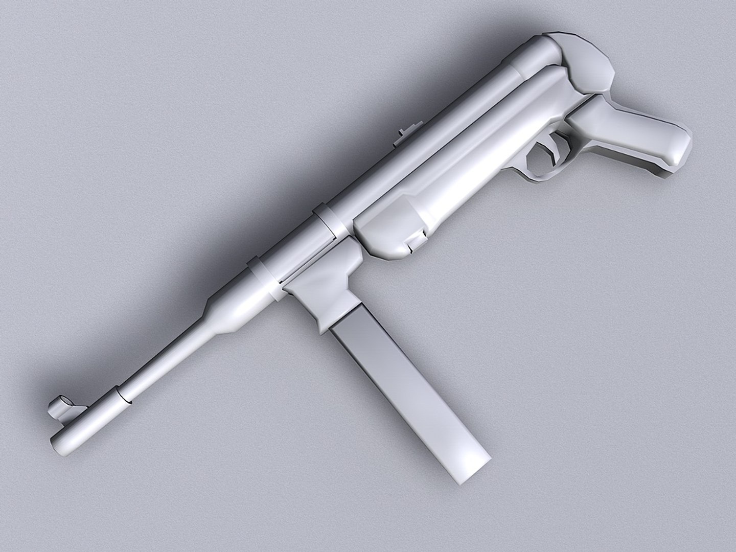 Mp 40 Mp40 3d 3ds