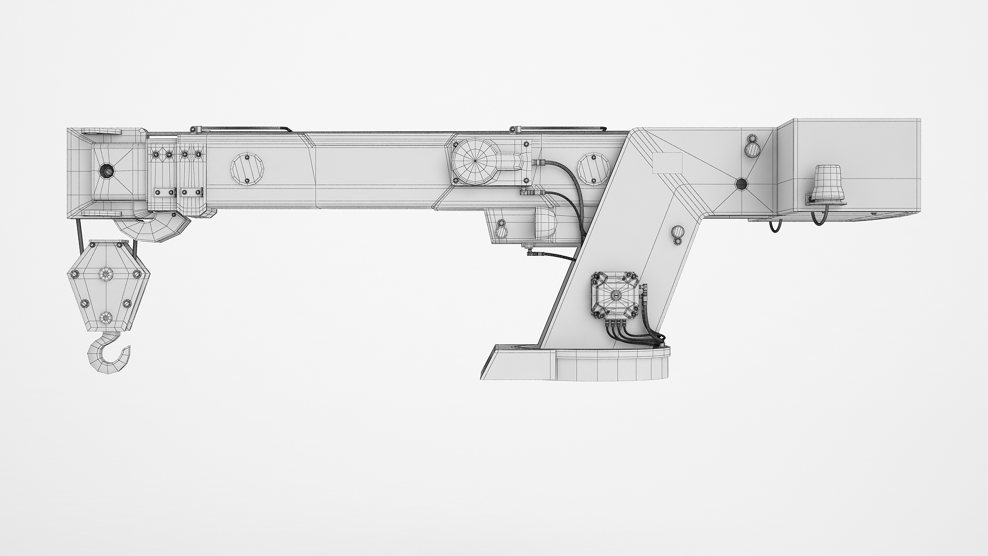 Industrial Carry Deck Crane Arrow 01 3D - TurboSquid 1750380