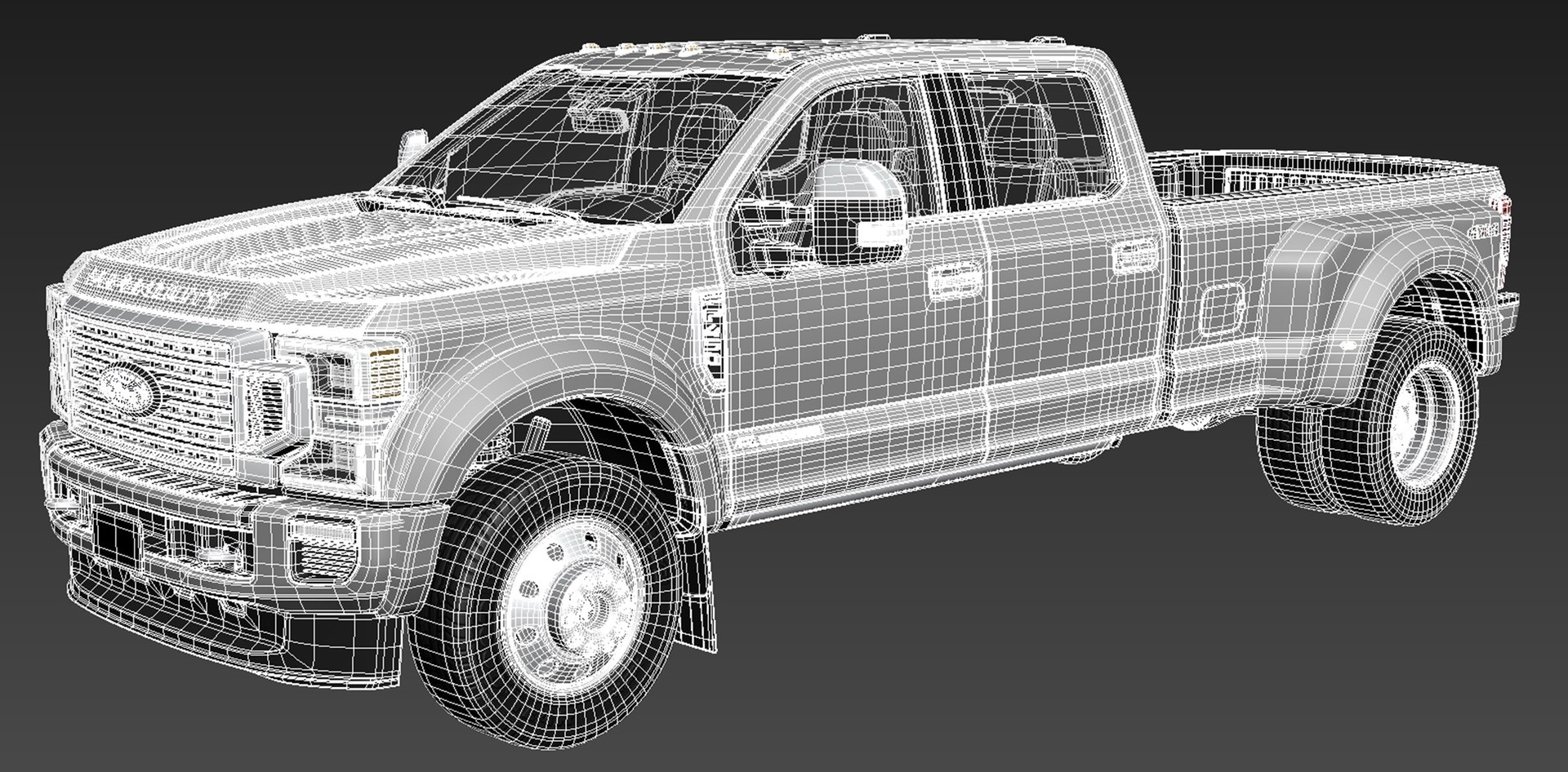3D Ford F-450 SuperDuty 2020 - TurboSquid 2222600