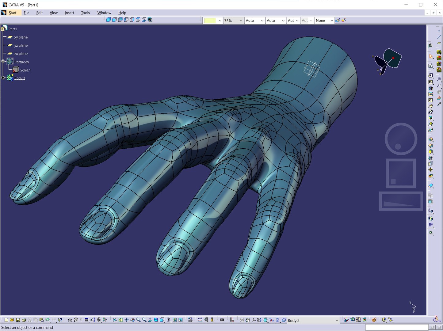 Hand casual woman f1p2d1v1hand 3D - TurboSquid 1636268