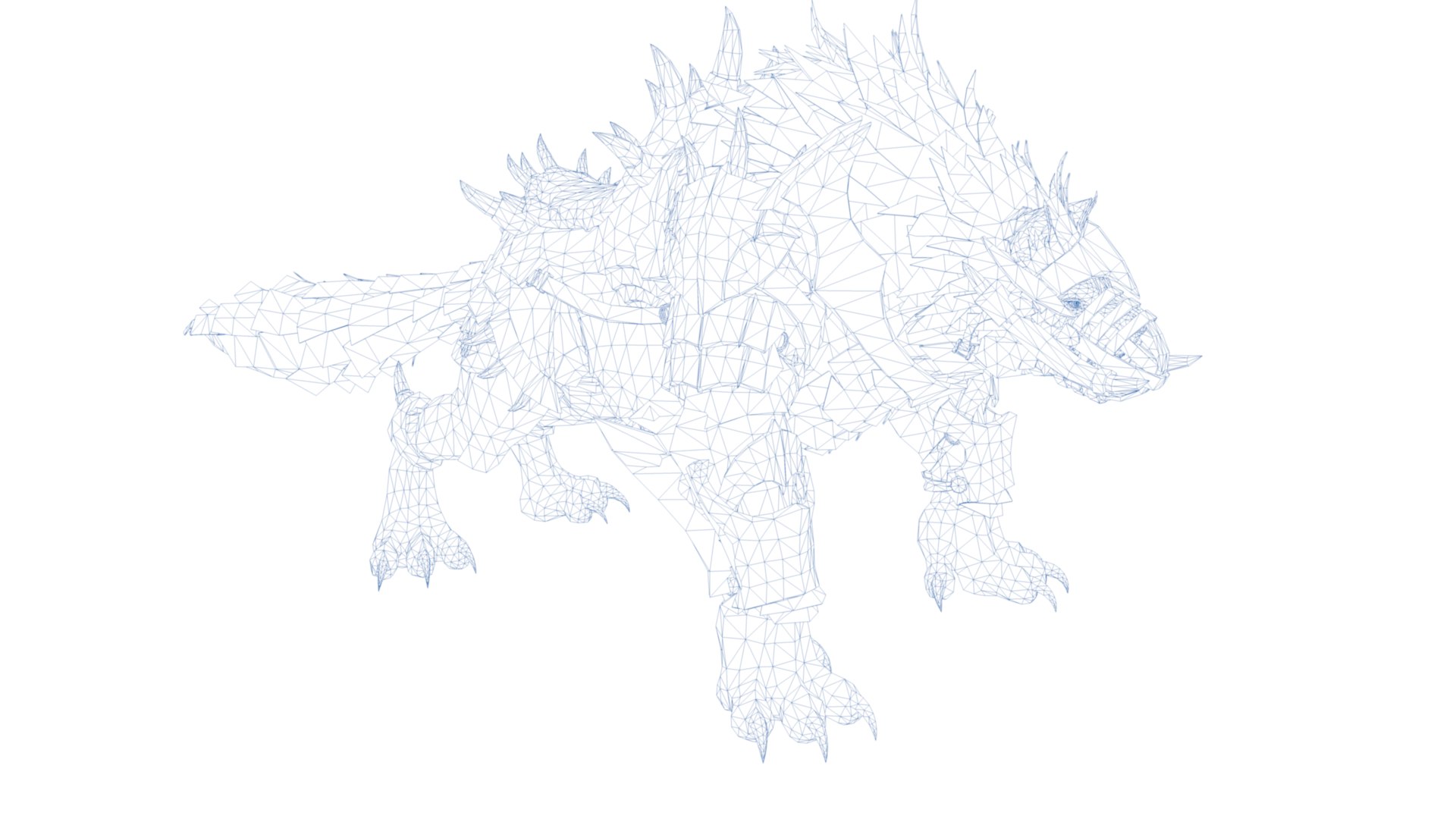 Zuul Kaprosuchus Static 3D Model - TurboSquid 2186697