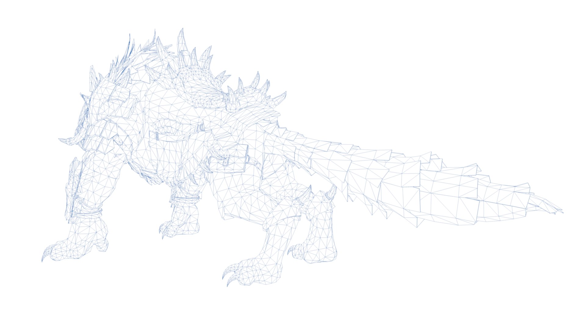 Zuul Kaprosuchus Static 3D Model - TurboSquid 2186697