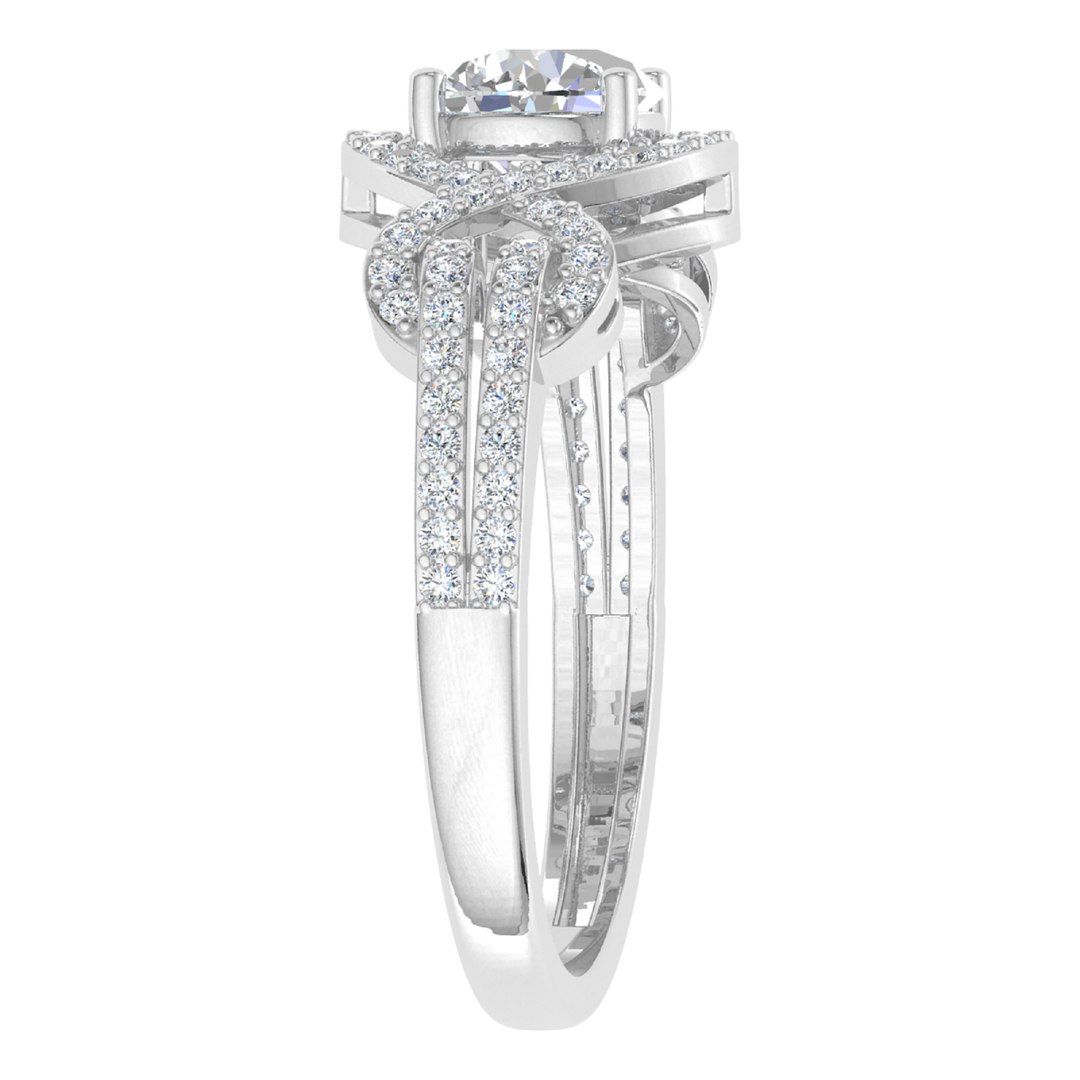 ROUND CUT SOLITER DIAMOND RING 3D Model - TurboSquid 2302379