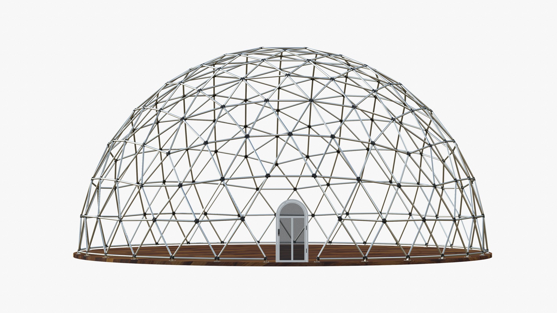 3D model Geodesic Dome V6 - TurboSquid 1830850