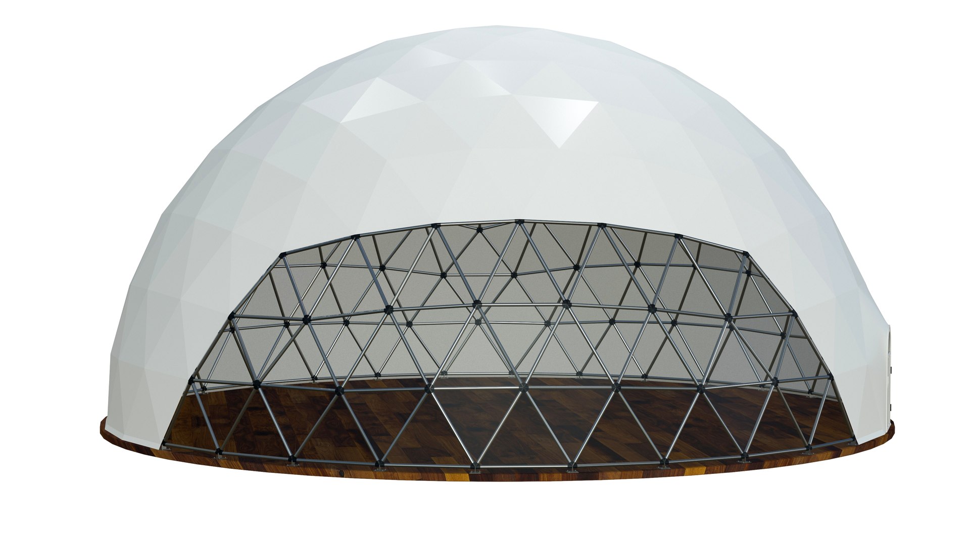 3D model Geodesic Dome V6 - TurboSquid 1830850