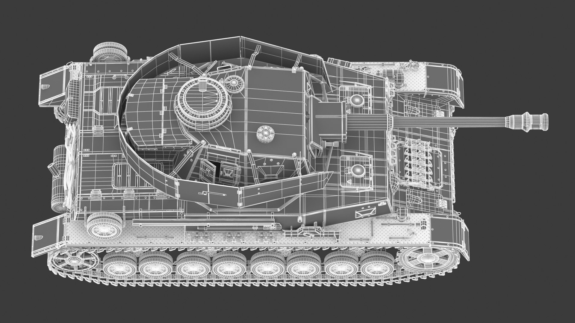 Panzer IV 3D - TurboSquid 2113191