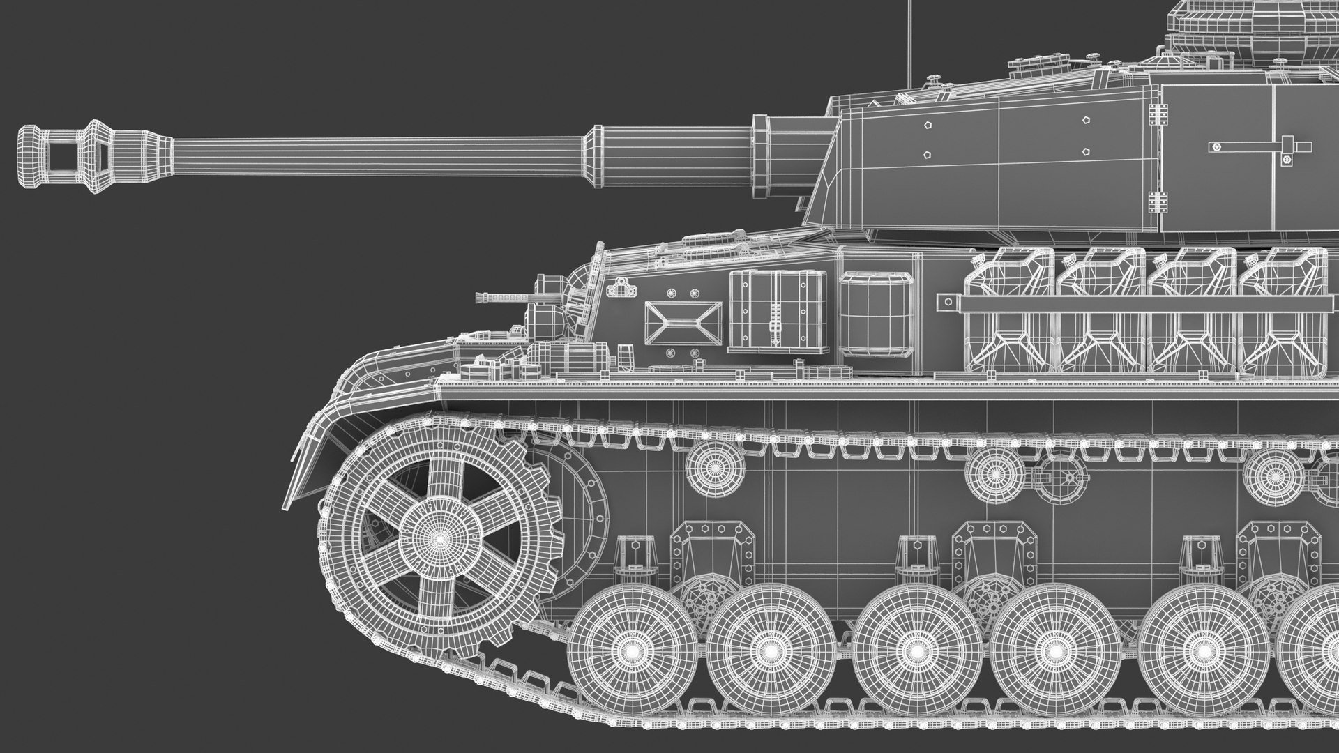 Panzer IV 3D - TurboSquid 2113191