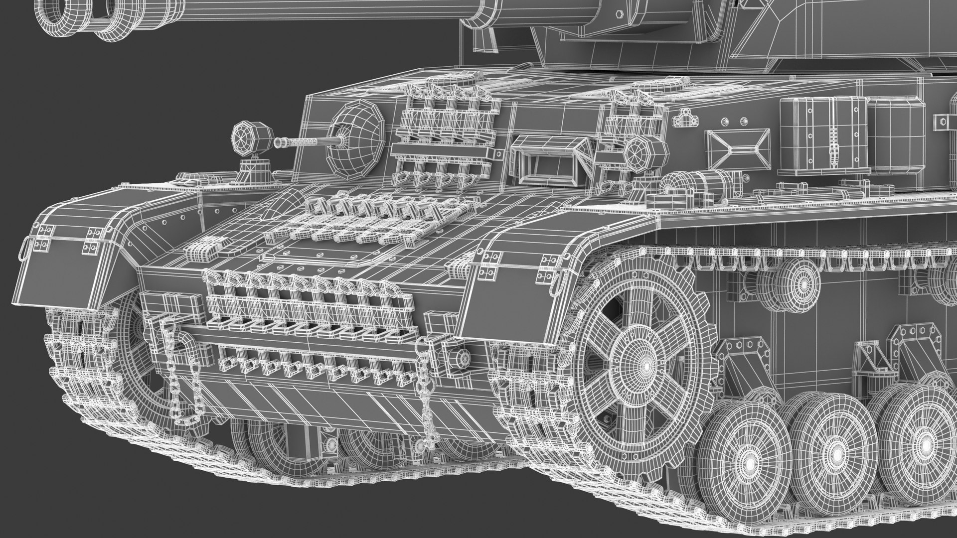 Panzer IV 3D - TurboSquid 2113191