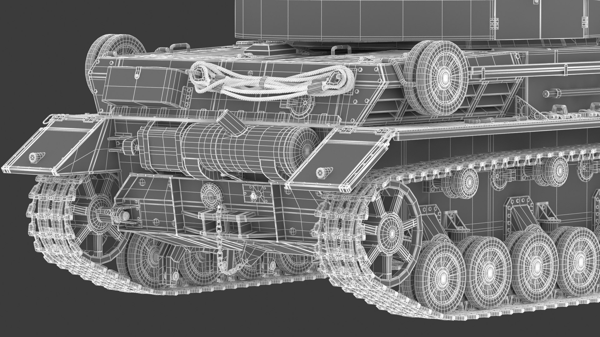 Panzer IV 3D - TurboSquid 2113191
