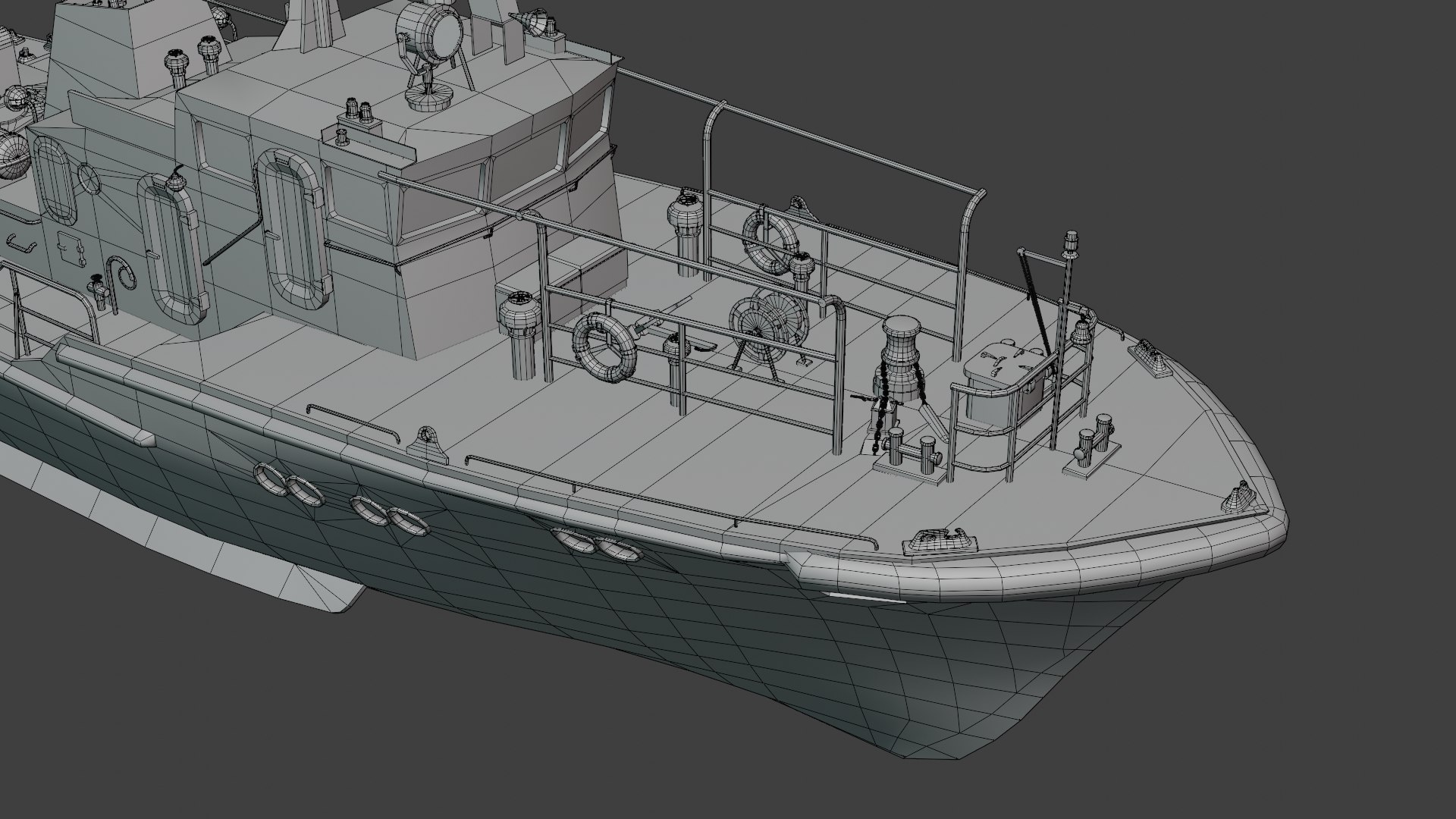 Pilot boat 3D - TurboSquid 1628725