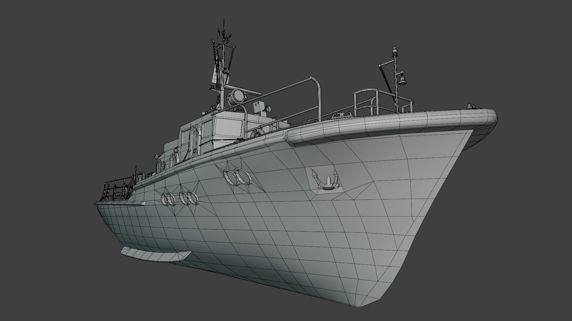 Pilot boat 3D - TurboSquid 1628725