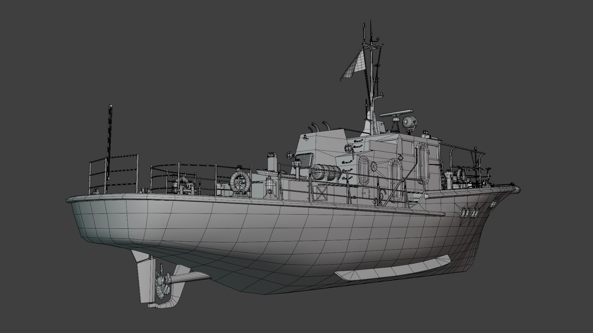 Pilot boat 3D - TurboSquid 1628725