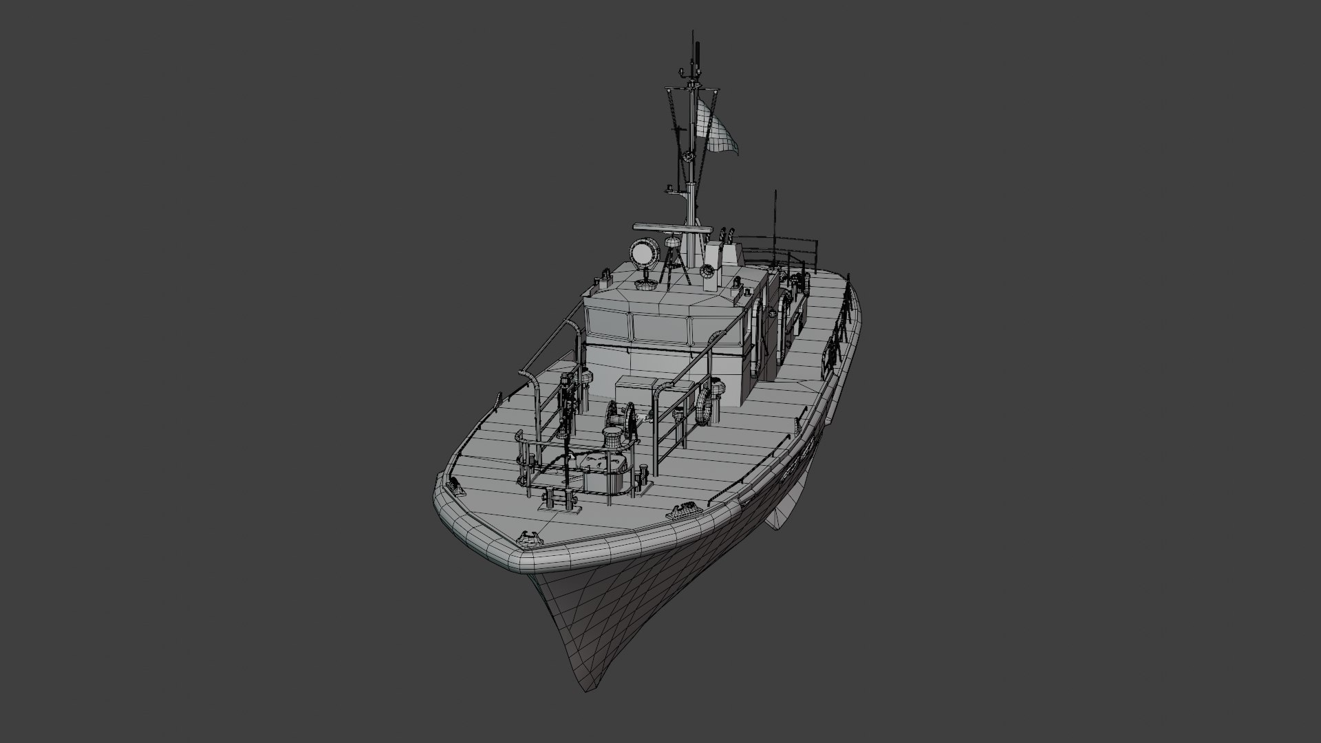 Pilot boat 3D - TurboSquid 1628725