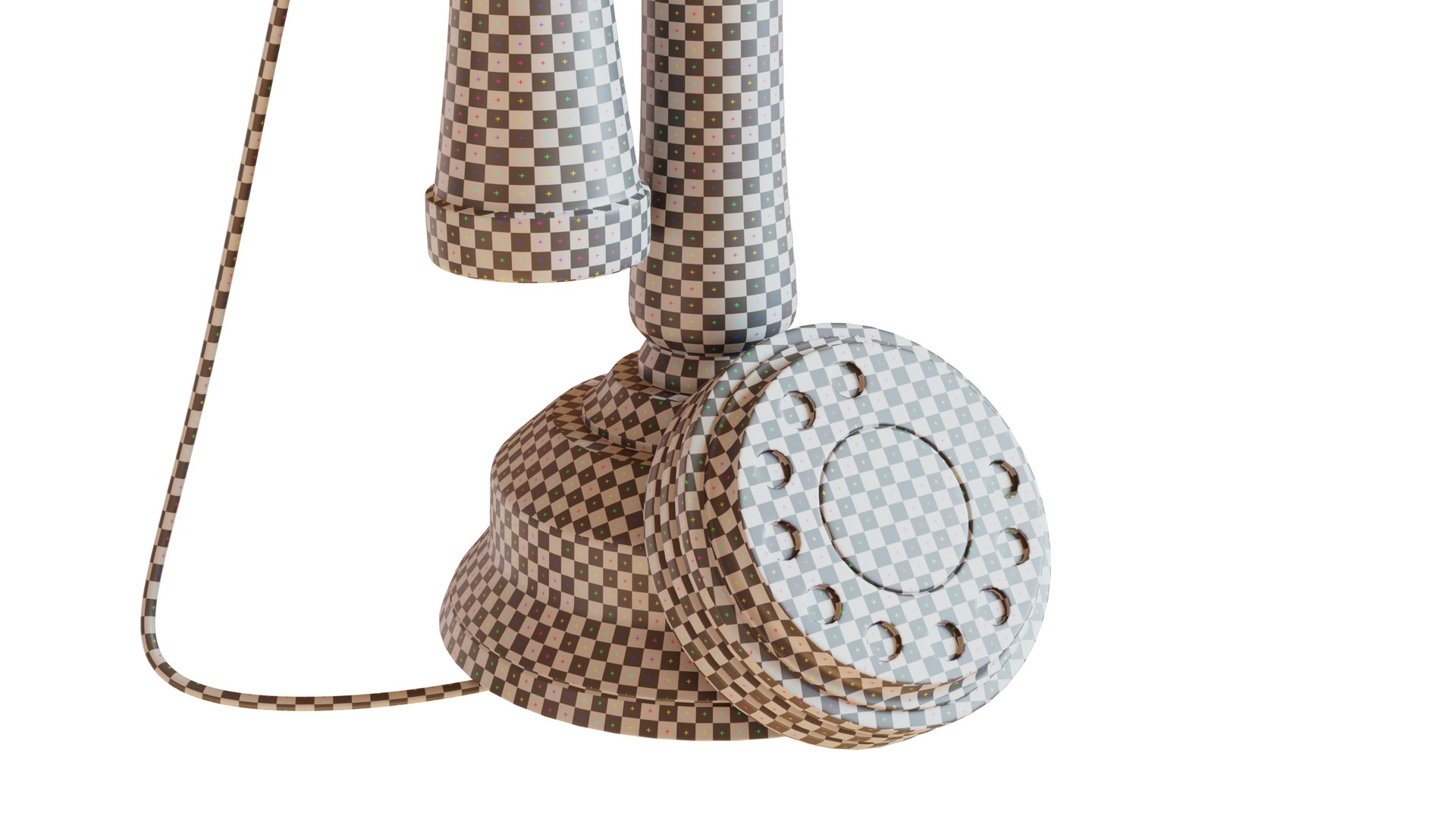 Candlestick Phone 3D Model - TurboSquid 2318062